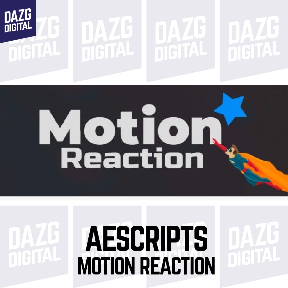 Jual Aescripts Motion Reaction v1.2 plugin plugins for After Effects PLUGIN D83 | Shopee Indonesia