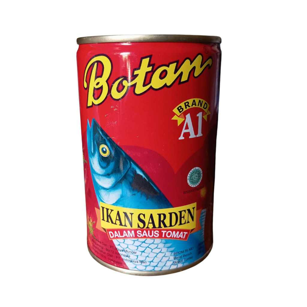 Jual Botan Ikan Sarden Mackarel 425gr Saus Tomat Chili Sauce Sardines ...