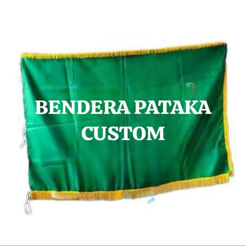Jual BENDERA PATAKA BAHAN ABUTAI SATIN BEBAS CUSTOM SABLON | Shopee ...