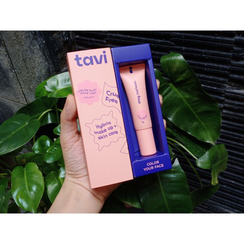 Jual [PRELOVED] tavi color play face tint blush (love bites) cream ...