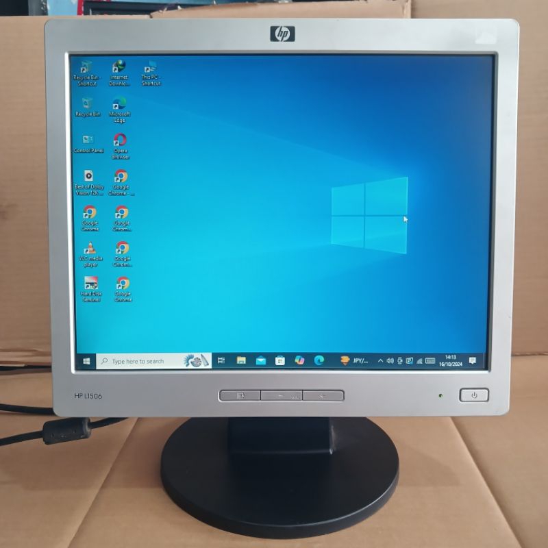 Jual OBRAL MURAH MERIAH MONITOR LCD HP 15 INCH MULUSS NORMAL LENGKAP ...