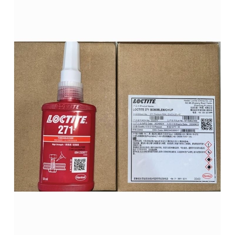 Jual Original Loctitee Lem Baut 271 Loctit 50 ml | Shopee Indonesia
