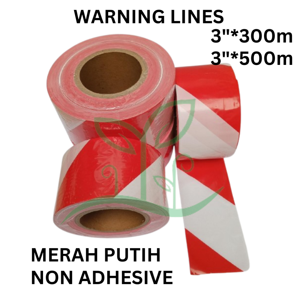 Jual Garis Polisi Roll Merah Putih non Reflektif, Police Line Putih ...