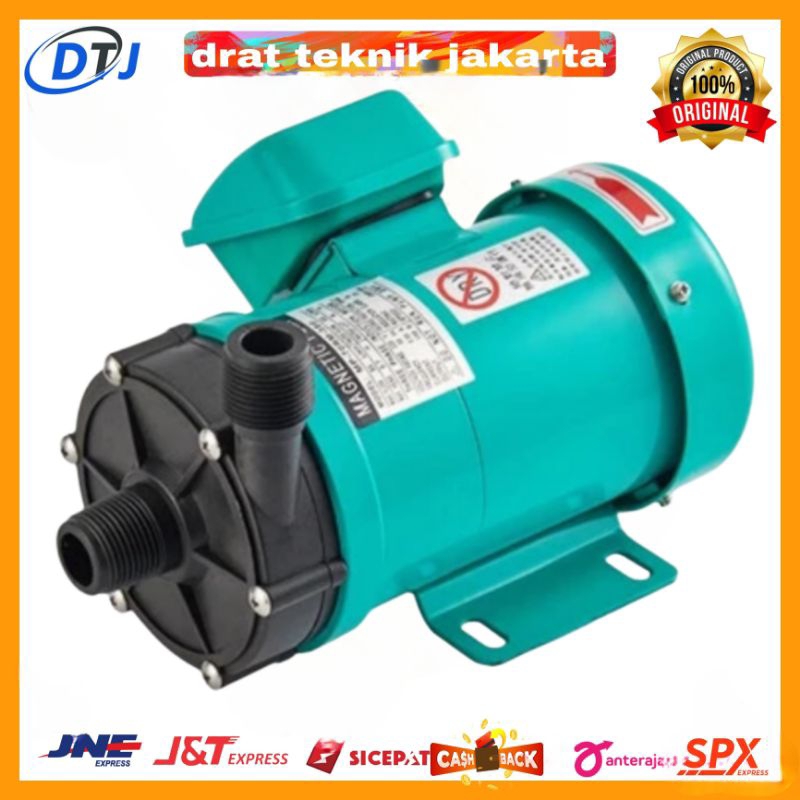 Jual POMPA ROTOR MD 30RM CHEMICAL PUMP POMPA KIMIA MAGNET DRIVE PUMP ...