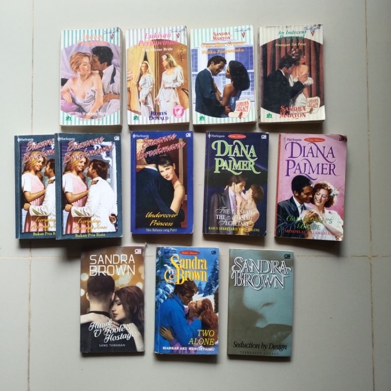 Jual Buku Varian Novel Karya, Sandra Marto, Robyn-Jayne, Diana Palmer ...