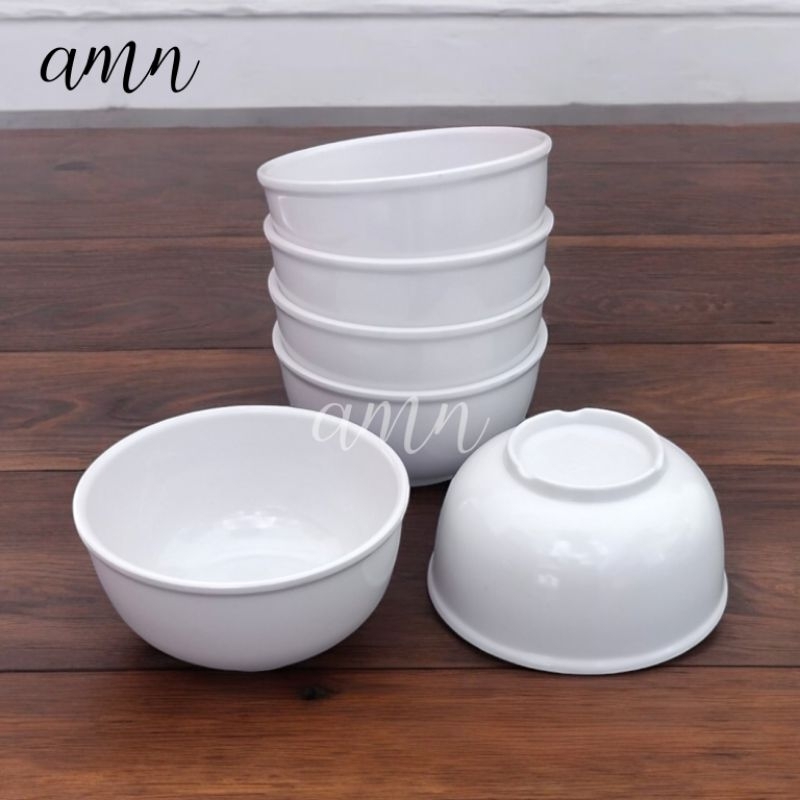 Jual Mangkok Melamin Kecil 4.5 inch - Mangkok Kuah - Mangkok Nasi ...