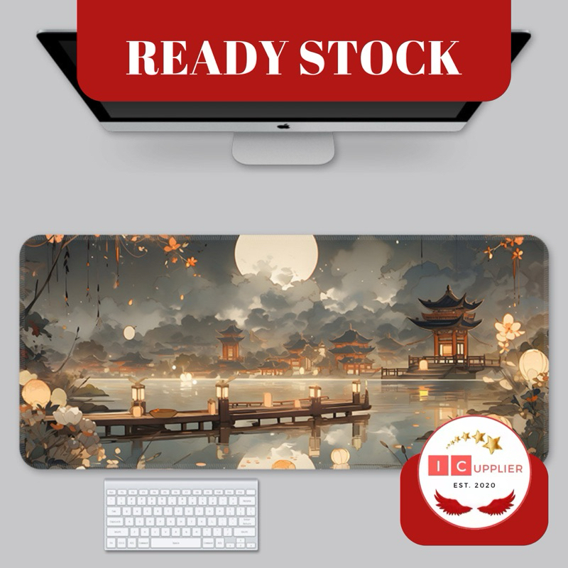 Jual [ORI] Icupplier Premium Mouse Pad Gaming 80x30cm ketebalan 3mm ...