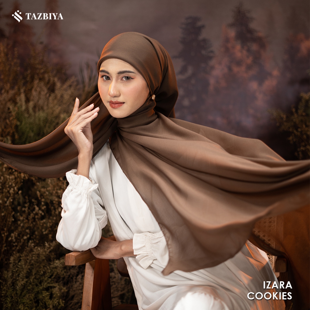 Jual TAZBIYA SCARF - IZARA SERIES I TAZBIYA HIJAB POLYCOTTON PREMIUM I ...