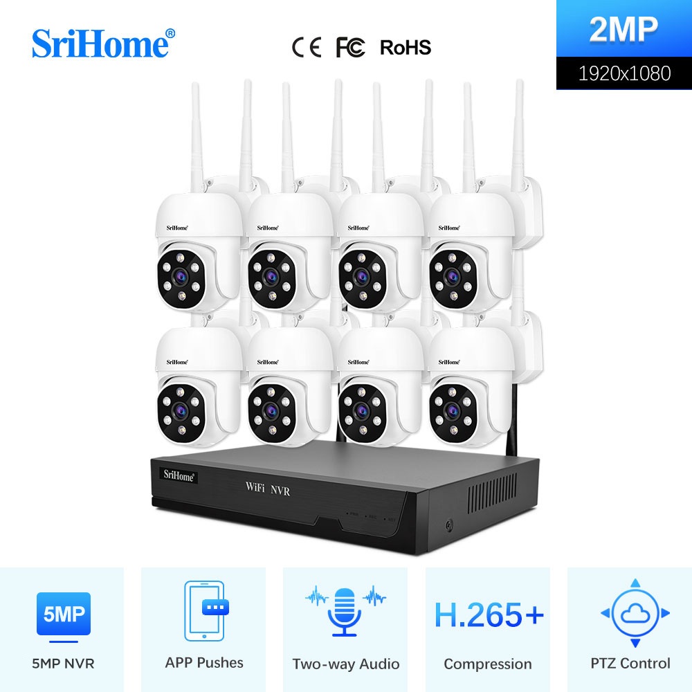 Jual NVR Cctv Wifi IP Camera NVR Recorder Outdoor Camera Night Vision ...