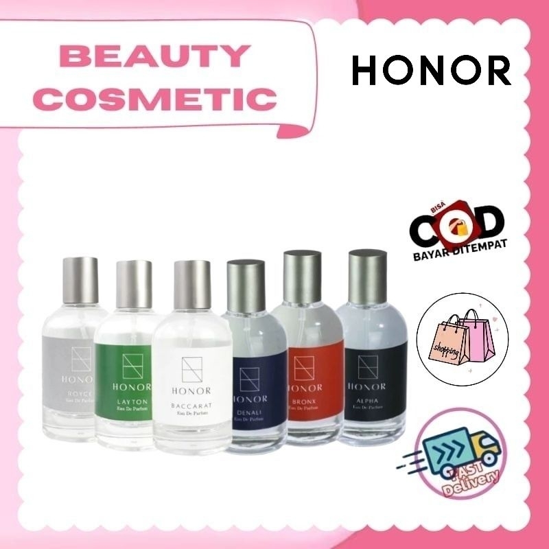 Jual HONOR Eau De Parfume 50ML / Parfum Pria Tahan Lama / Minyak Wangi ...