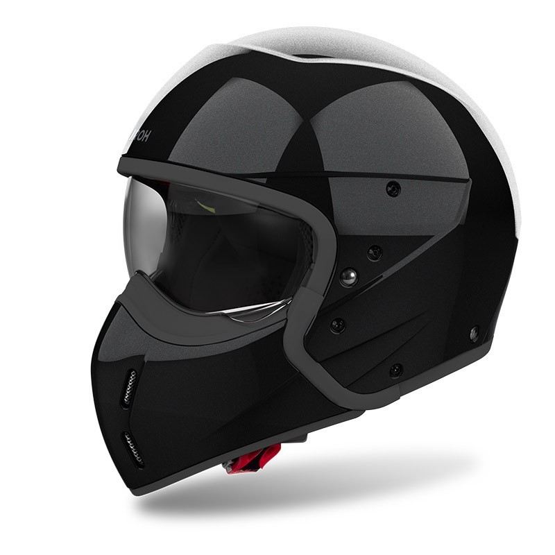 Jual Helm Airoh J110 COLOR BLACK GLITTER Modular | Shopee Indonesia