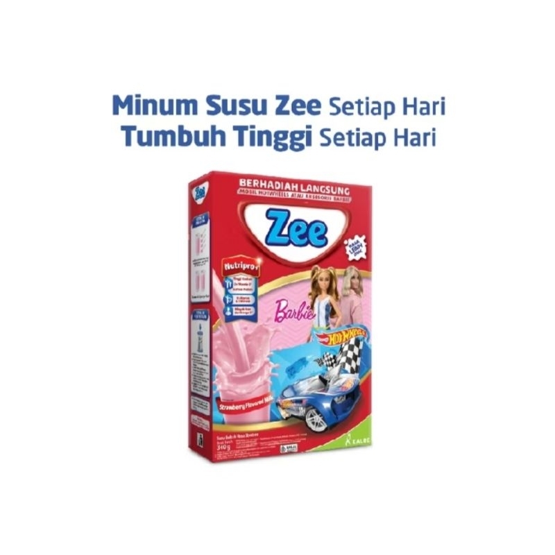 Jual Zee Reguler Strawberry Flavored Milk 340gr | Shopee Indonesia