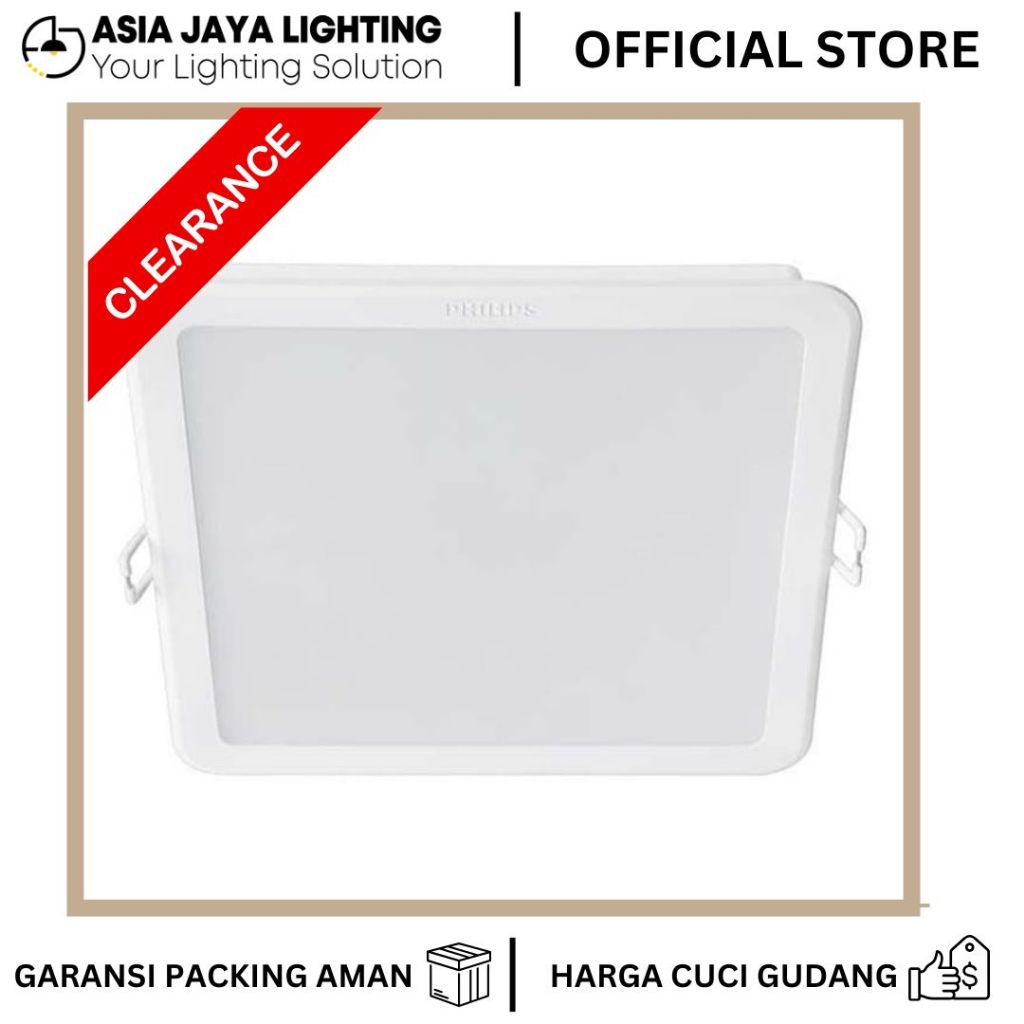 Jual [CUCI GUDANG] DOWNLIGHT PHILIPS BULAT / PETAK ESSENTIAL / MESON ...