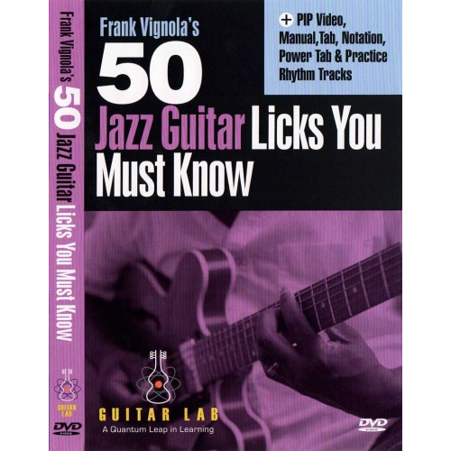 Jual Guitar Lab TrueFire - 50 Jazz Guitar Licks You Must Know / Frank ...