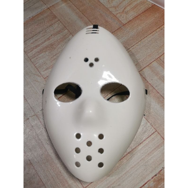 Jual topeng Jason putih polos mask pesta halloween | Shopee Indonesia
