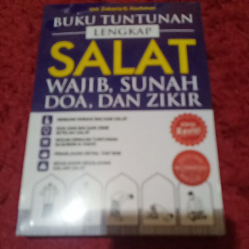 Jual BUKU TUNTUNAN LENGKAP SALAT WAJIB,SUNAH DOA , DAN ZIKIR | Shopee Indonesia