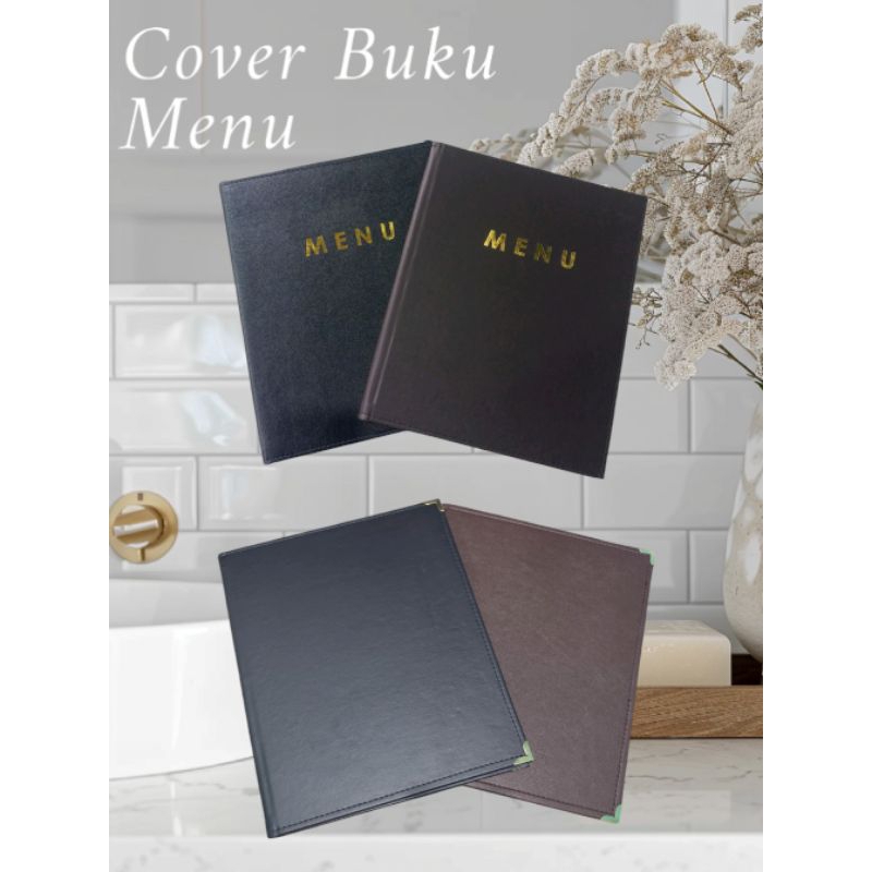 Jual Buku Menu Bahan Kulit Cover Buku Menu Cafe A4 | Shopee Indonesia