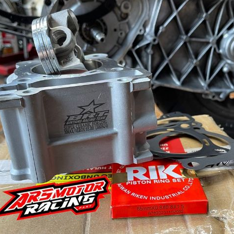Jual BLOK PISTON BRT NMAX AEROX LEXI 65mm CERAMIC FORGED | Shopee Indonesia