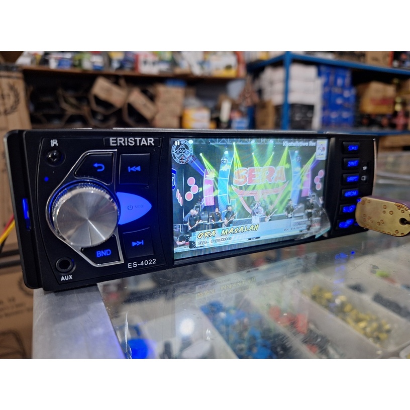 Jual PROMO Head Unit SINGLEDIN 4inch mp5 Single Din Tape Audio Mobil ...