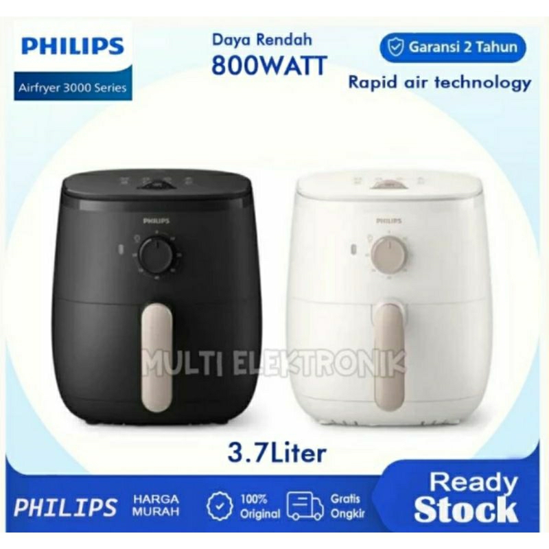 Jual Air fryer Philips HD9100 Rapid Air Technology 3000 Series Daya ...