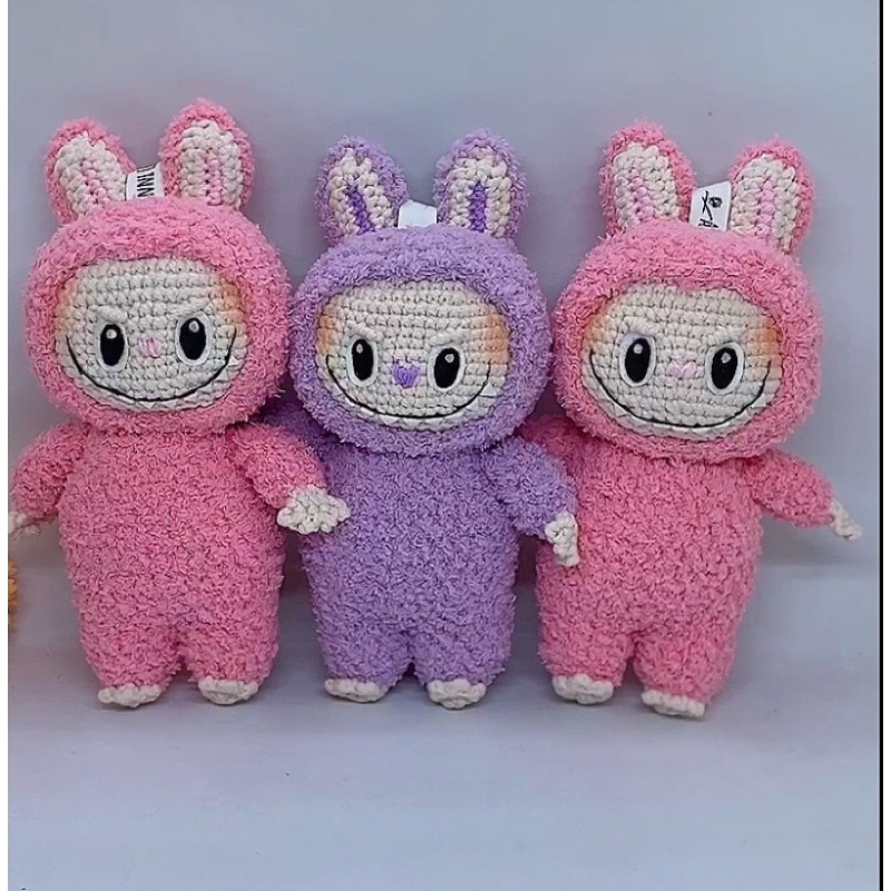 Jual Amigurumi Labubu Boneka Rajut Crochet | Shopee Indonesia