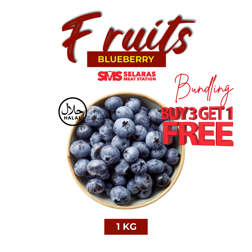 Jual Blueberry Frozen 1 Kg Buah Beku Tangerang | Shopee Indonesia
