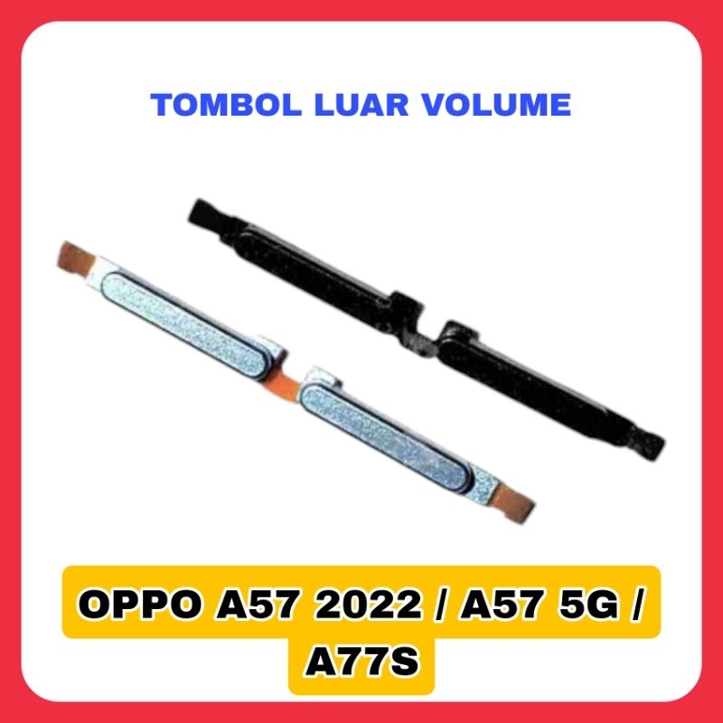 Jual Keypad tombol luar volume oppo A57 5G / A57 2022 / A77s | Shopee ...