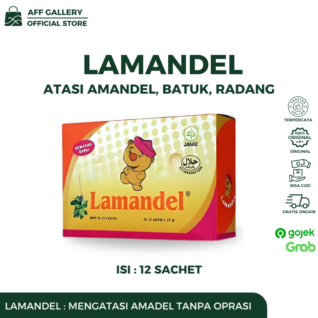 Jual Lamandel Obat Amandel Kemasan Kotak | Sachet | Box | Redakan Batuk ...