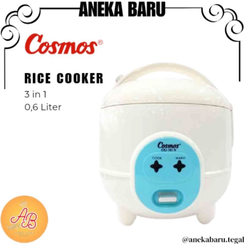 Jual ( Cosmos ) Rice Cooker / Magic Com Mini Cosmos 3 in 1 CRJ 101 N ...