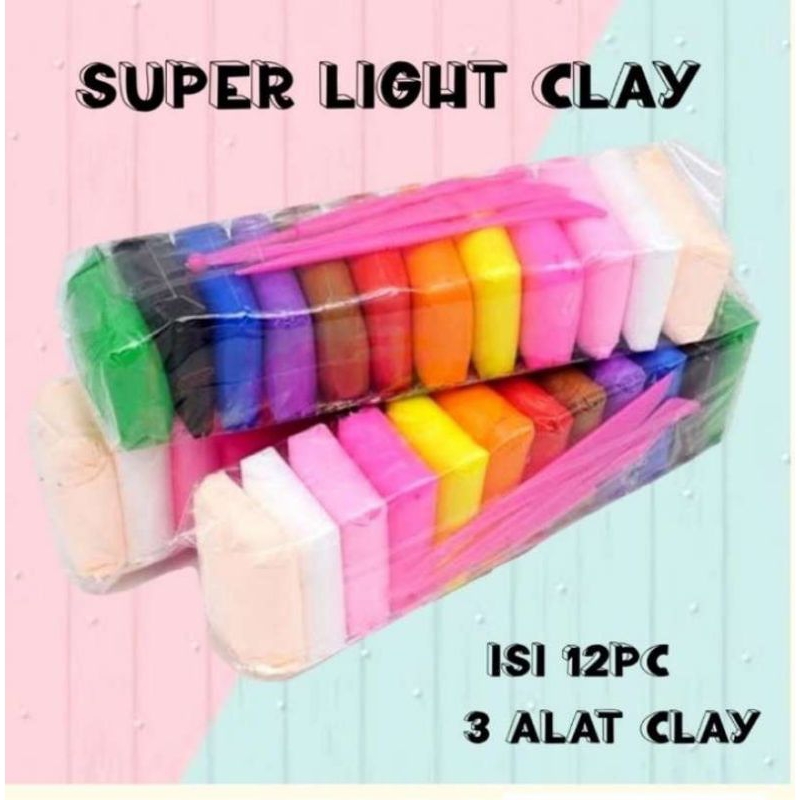 Jual Clay 12 warna | Shopee Indonesia