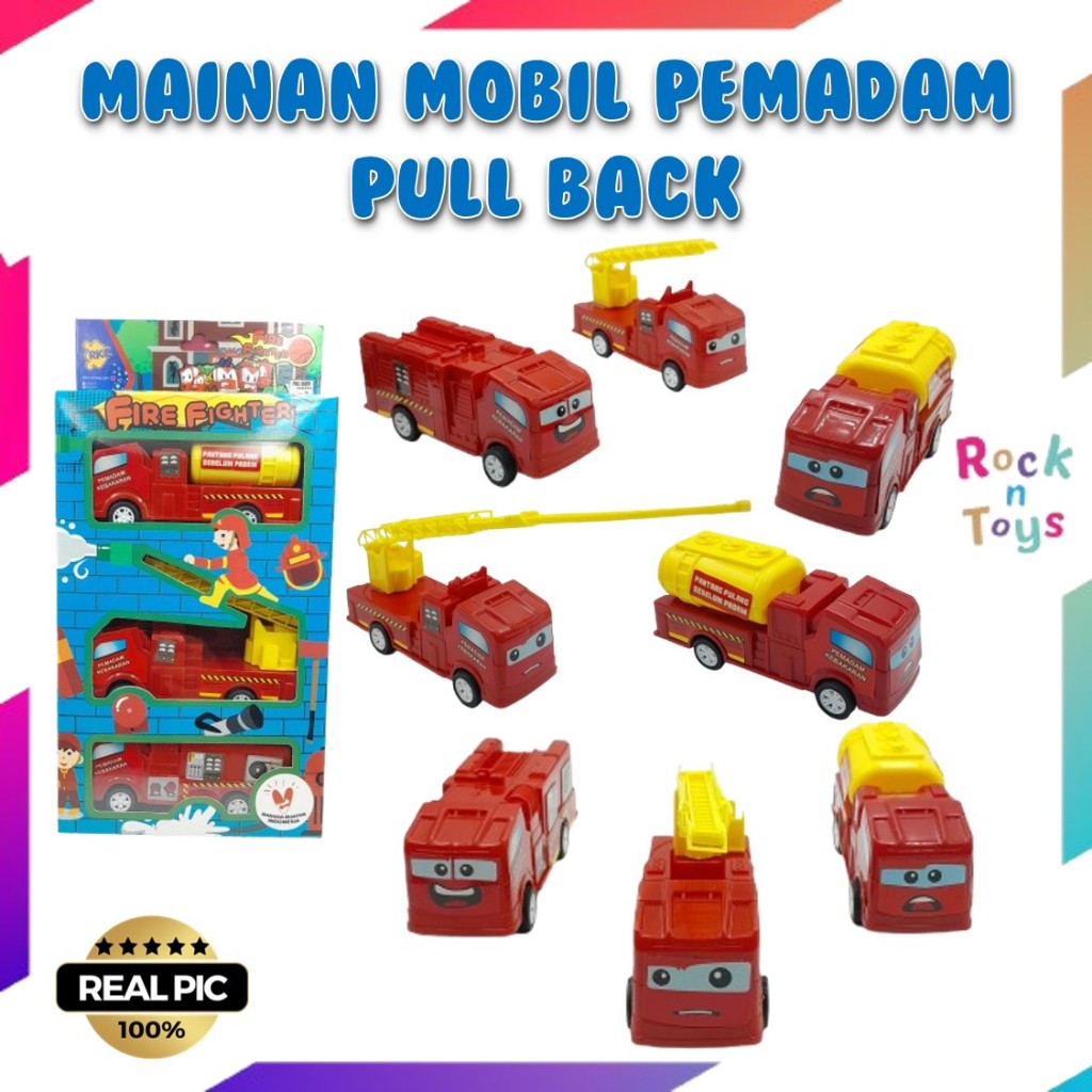 Jual MAINAN ANAK MAINAN MOBIL MOBILAN DAMKAR | MAINAN MOBIL PEMADAM ...
