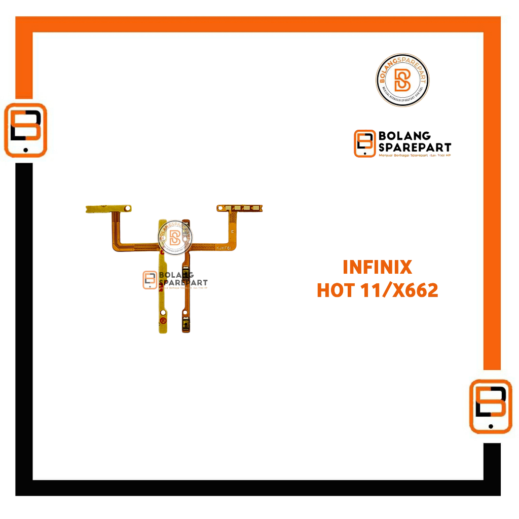 Jual FLEXIBLE FLEXIBEL ON OFF + VOLUME INFINIX HOT 11 / X662 | Shopee Indonesia