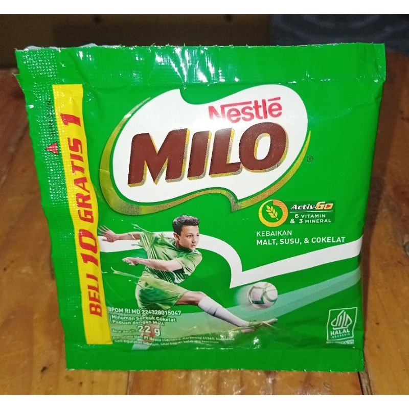 Jual Milo 22g 1 Renteng (11 Sachet) | Shopee Indonesia
