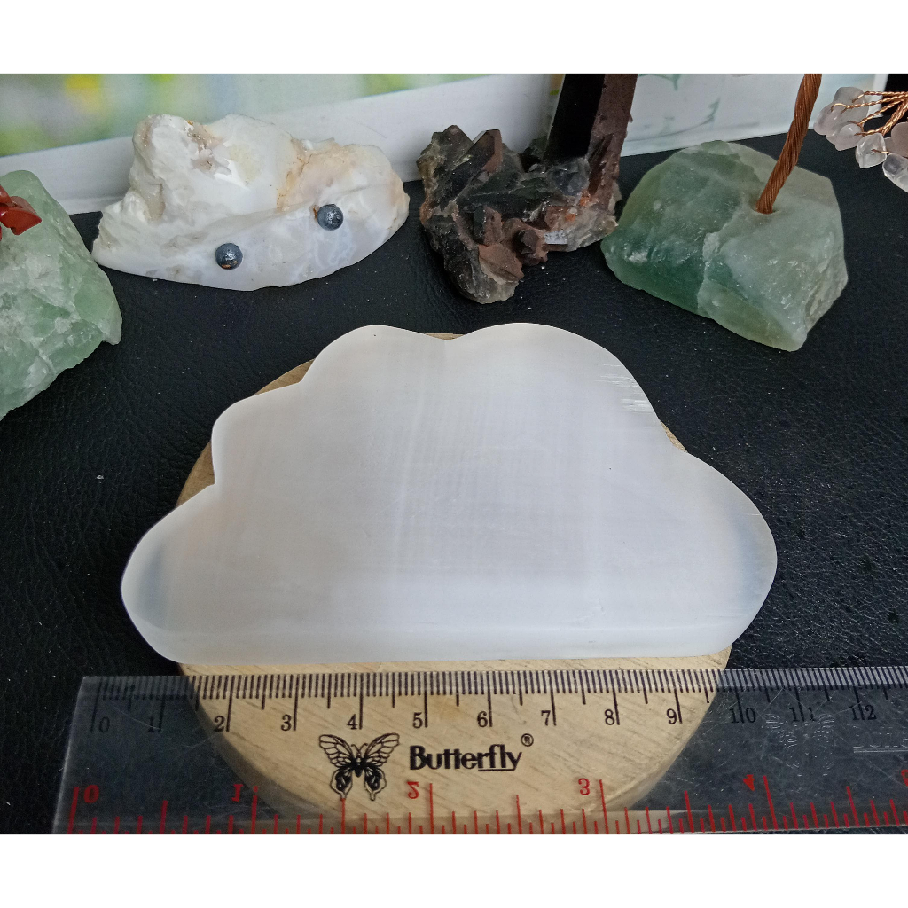 Jual Batu Natural Selenite Cat Eye Bowl Cloud (1) | Shopee Indonesia