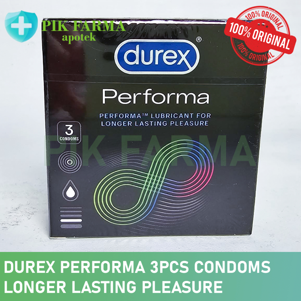 Jual Durex Performa isi 3 - kondom kontrasepsi tahan lama | Shopee Indonesia