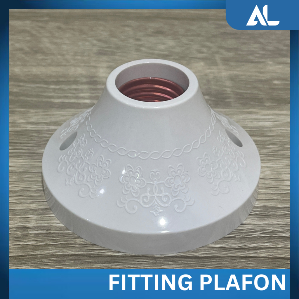 Jual FITTING LAMPU PLAFON SNI FITTING LAMPU BULAT FITTING E27 TERMINAL ...