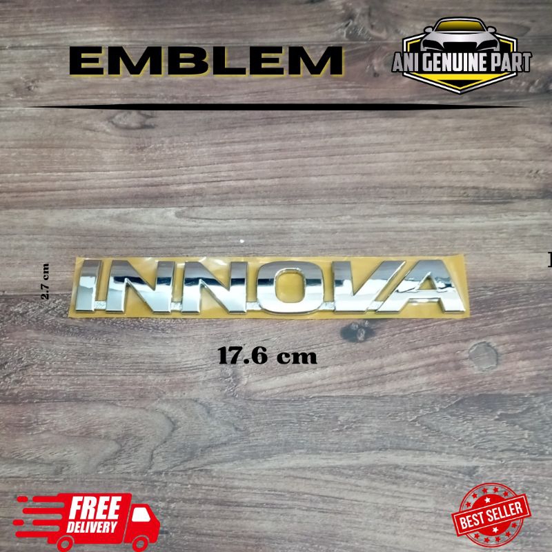 Jual Logo / Emblem / Tulisan Innova Reborn 2016-2021 ORIGINAL | Shopee ...