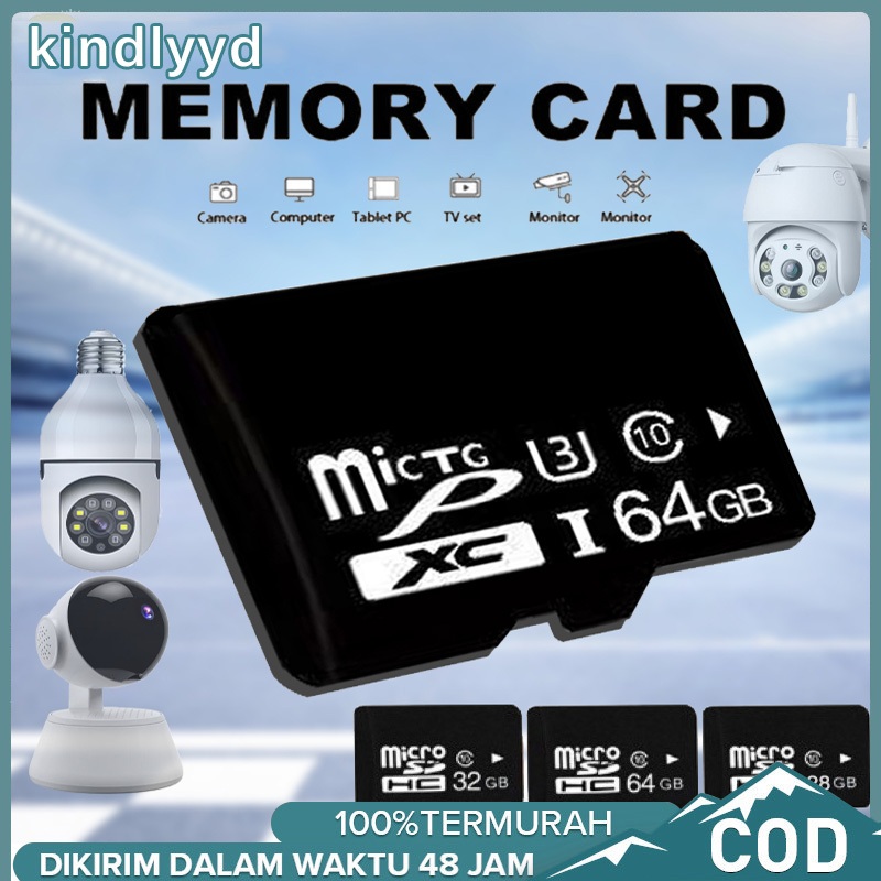 Jual [Kindlyyd]Kartu Memori Khusus Cctv Asli 128GB 64GB 32GB Kartu ...