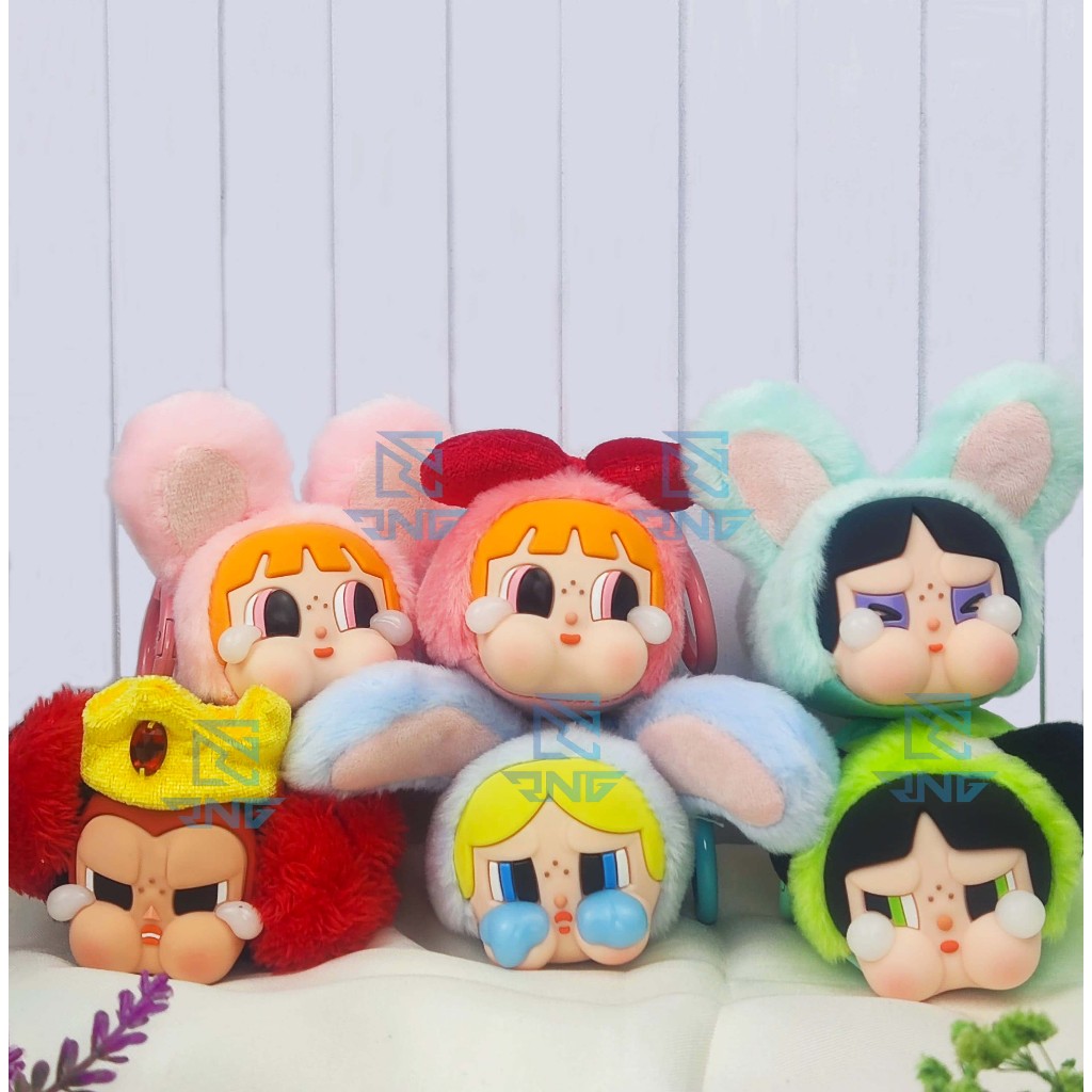 Jual RG Gantungan Tas CRYBABY x Powerpuff Girls Series Boneka Cry Baby ...