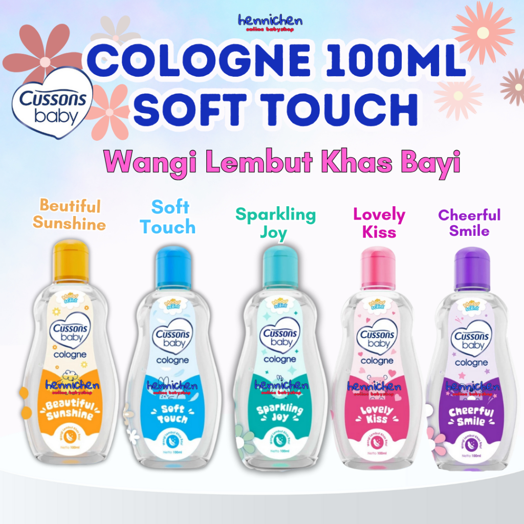 Jual Cussons baby cologne 100ml soft touch / parfum bayi | Shopee Indonesia
