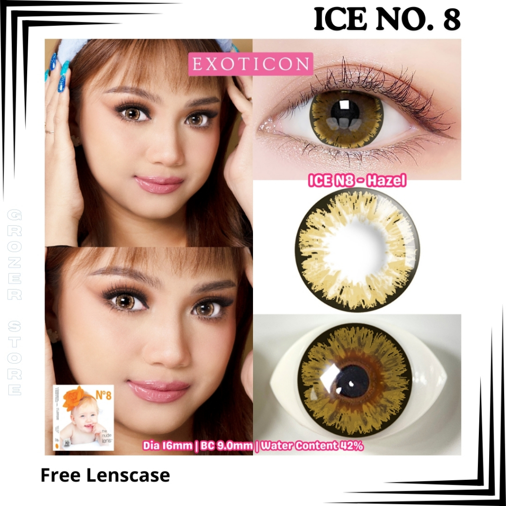 Jual SOFTLENS ICE NO. 8 DIA. 16.00mm BABY EYES BY EXOTICON - NORMAL ...