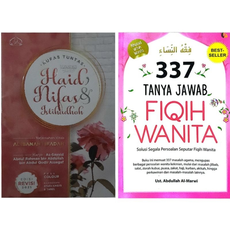 Jual PAKET 2 BUKU KUPAS TUNTAS HAID, NIFAS & ISTIHADHOH + 337 TANYA JAWAB FIQIH WANITA | Shopee ...