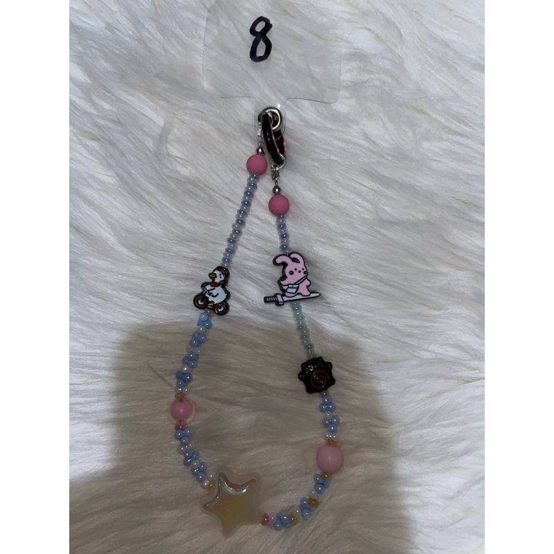 Jual phone strap manik kacang dan manik besi | Shopee Indonesia