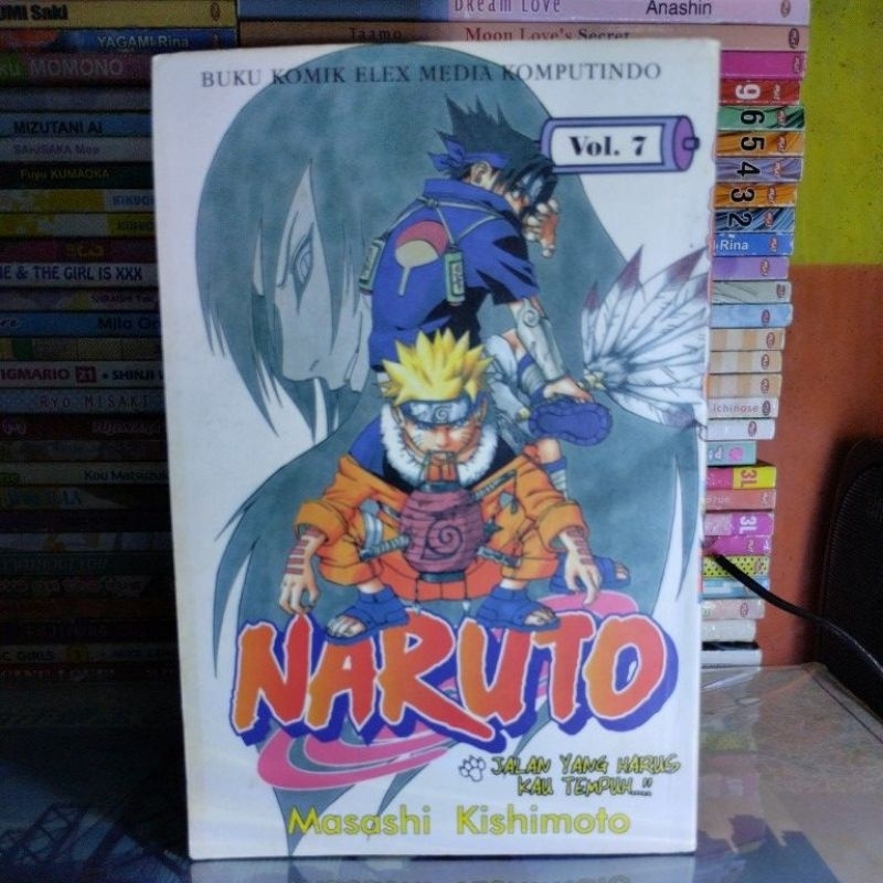 Jual BUKU KOMIK NARUTO VOL.7 | Shopee Indonesia