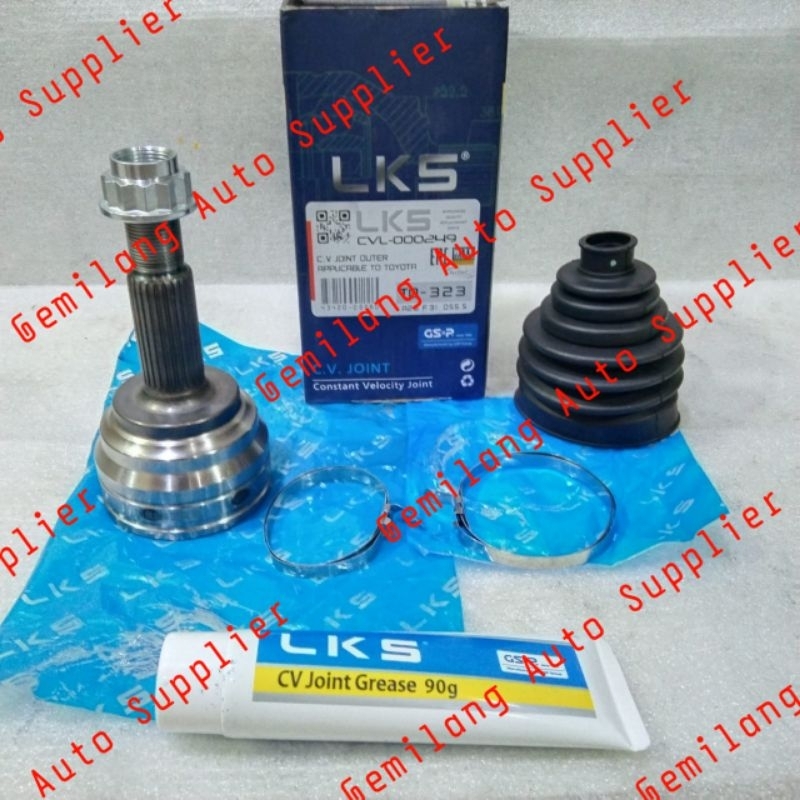 Jual TO-323 As Roda Cv Joint Bagian Luar All New Vios Gen3 2014-On Merk LKS | Shopee Indonesia