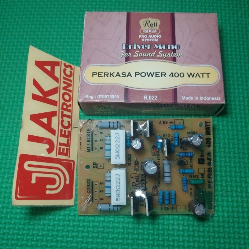 Jual Kit Driver Power Mono Perkasa 400w Rell R-022 | Shopee Indonesia