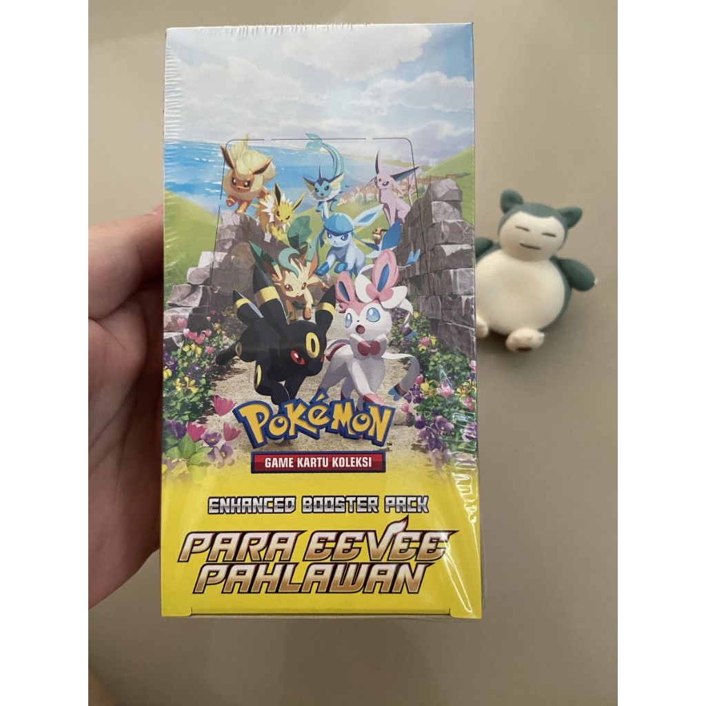 Jual Para Eevee Pahlawan Booster Box s6a pokemon TCG indonesia Eevee ...