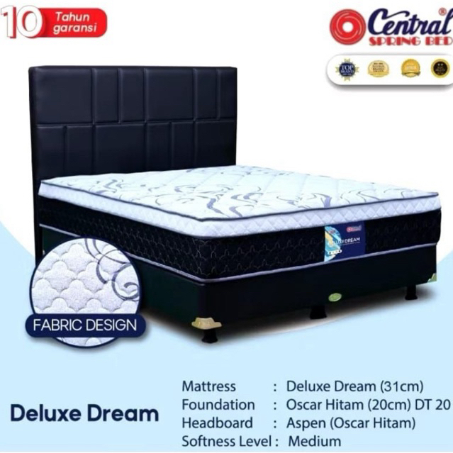 Jual Spring Bed Central Deluxe Dream / Matras Central / Spring Bed ...
