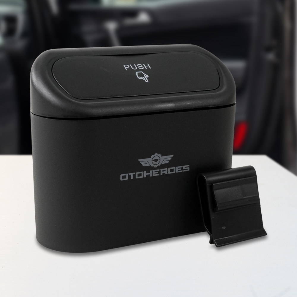 Jual Tempat Sampah Mobil Kotak Sampah Mobil Car Dustbin Tong Sampah ...