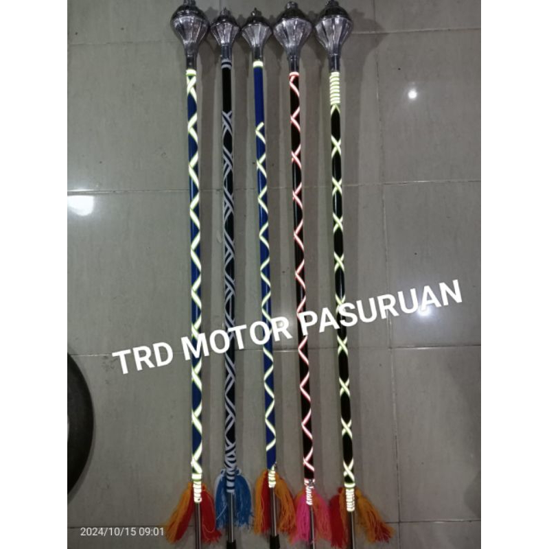 Jual Tongkat mayoret droumban MARCINGBAND,dengan tali pita,mayoret ...